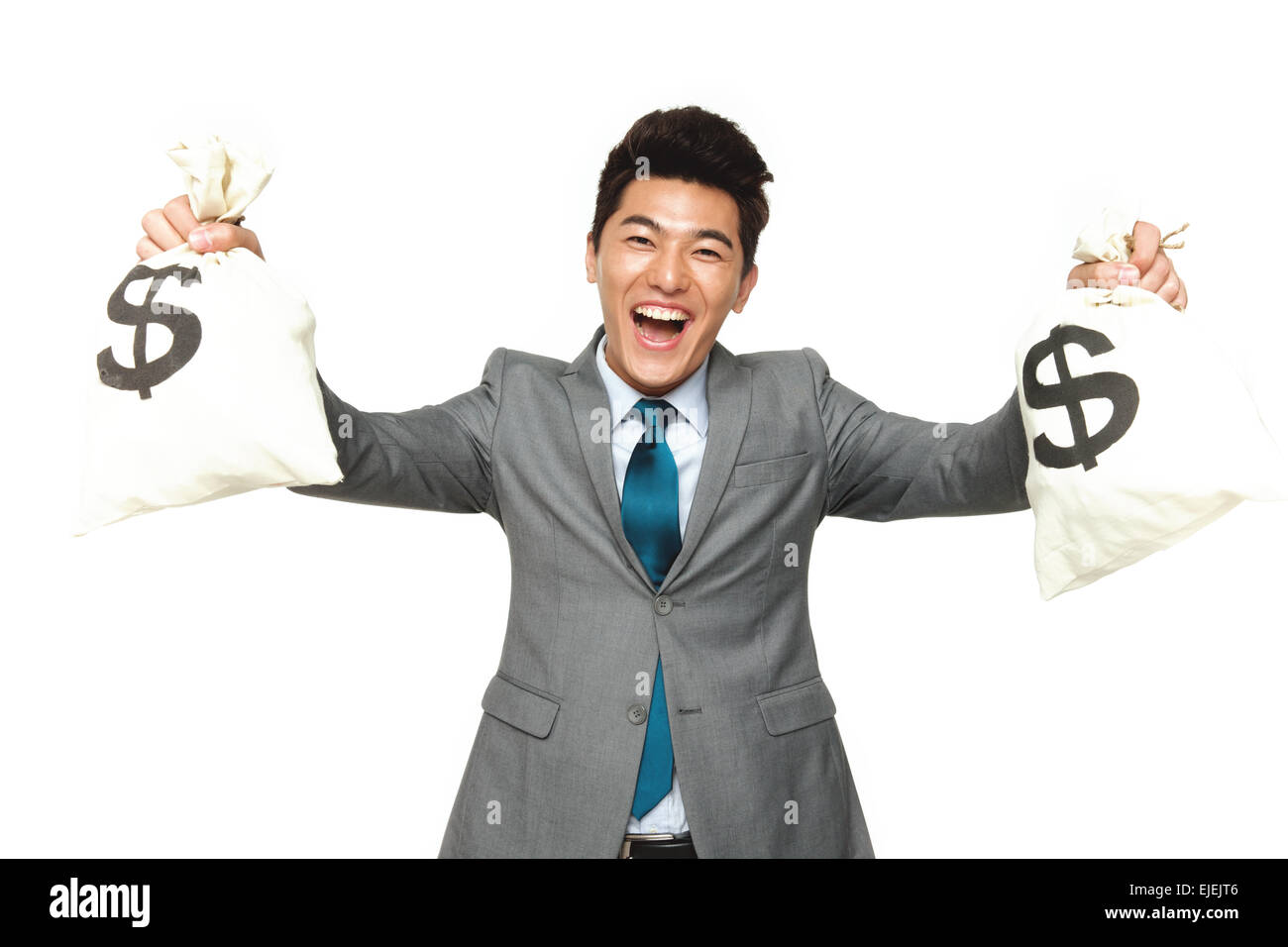 A business man show Purse Stock Photo - Alamy