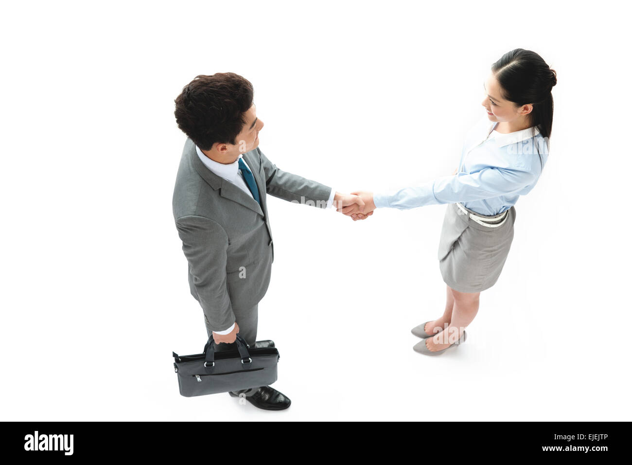 Women handshake cut out hi-res stock photography and images - Alamy