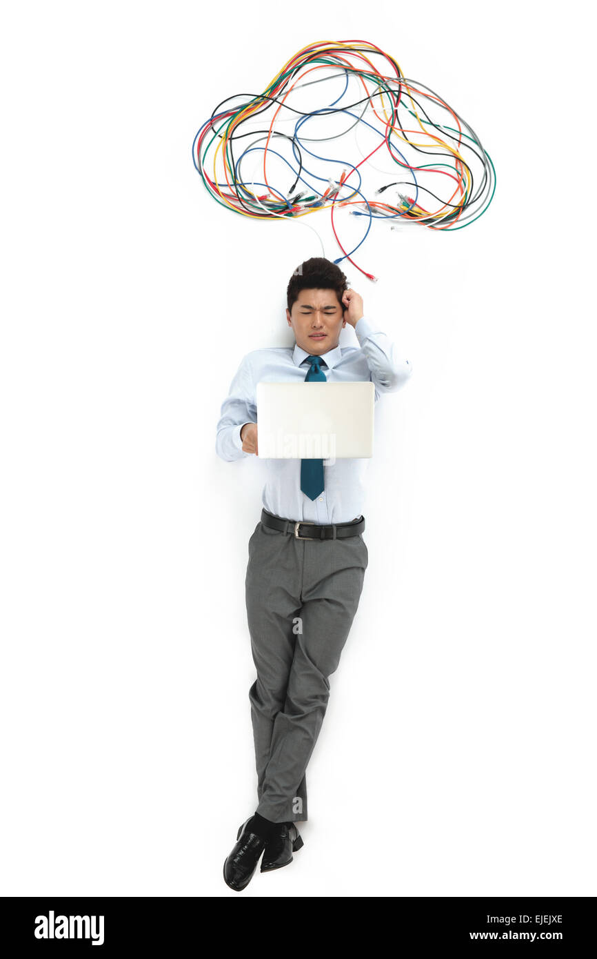 Man pain legs not woman Cut Out Stock Images & Pictures - Alamy