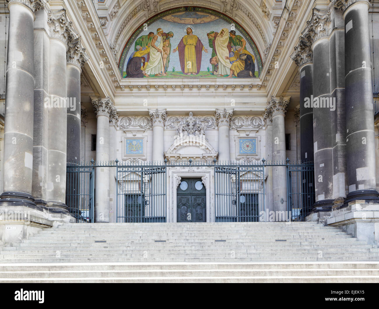 Berlin Cathedral entrance, Germany Stock Photo - Alamy