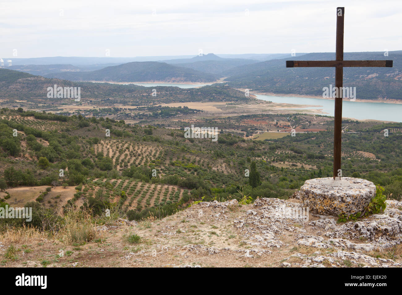 Marsh spectacular landscapes of dams and forests of La Alcarria ...