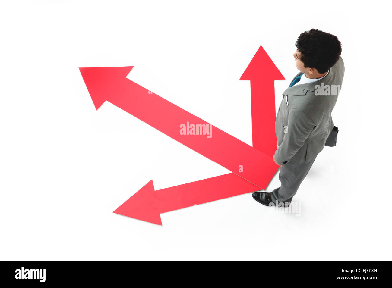 Red arrow sign in Cut Out Stock Images & Pictures - Alamy