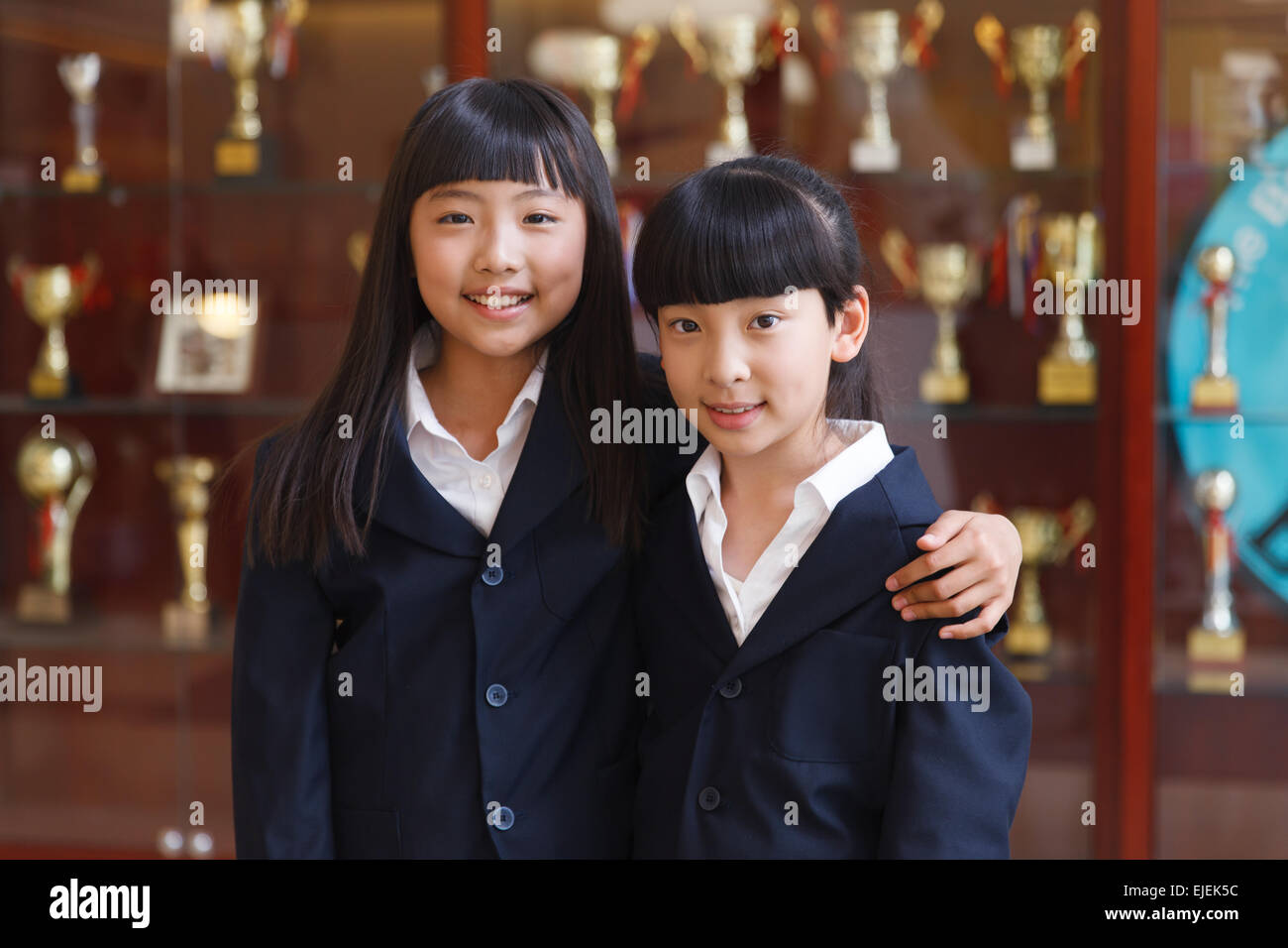 Elementary school students Stock Photo - Alamy