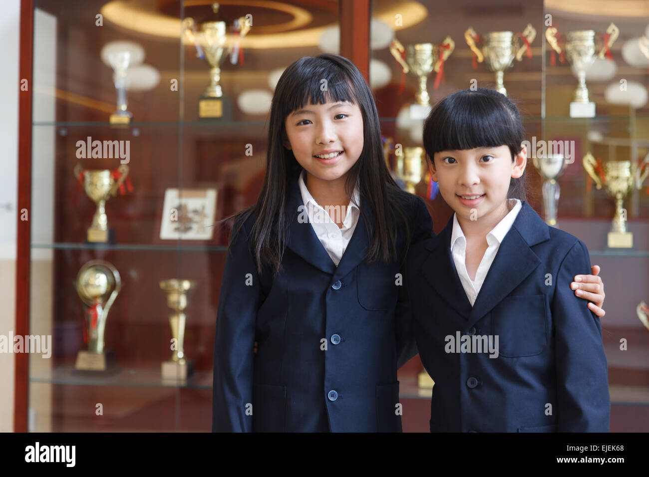 Elementary school students Stock Photo - Alamy