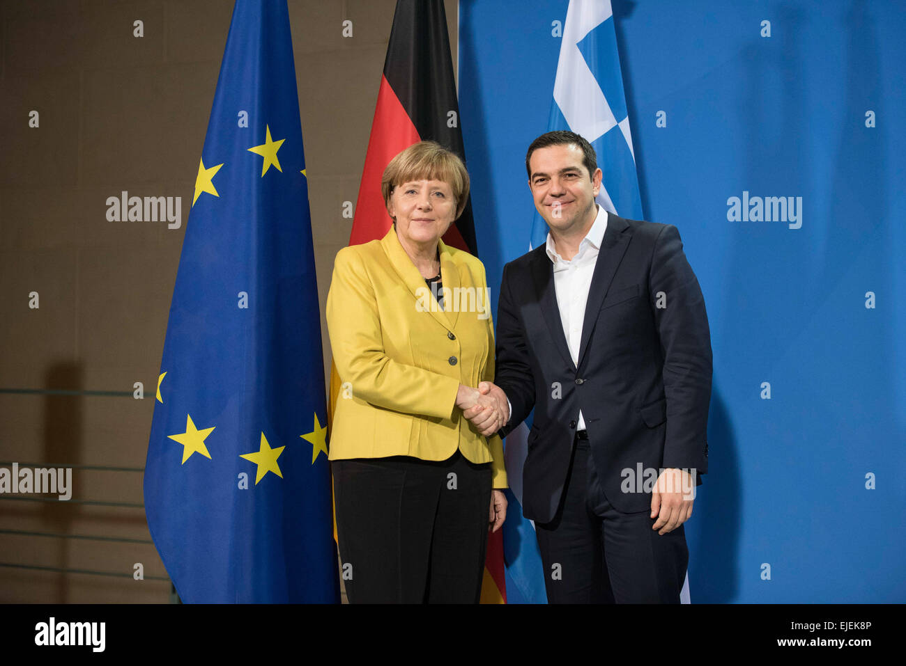 Berlin Press conference Stock Photo - Alamy
