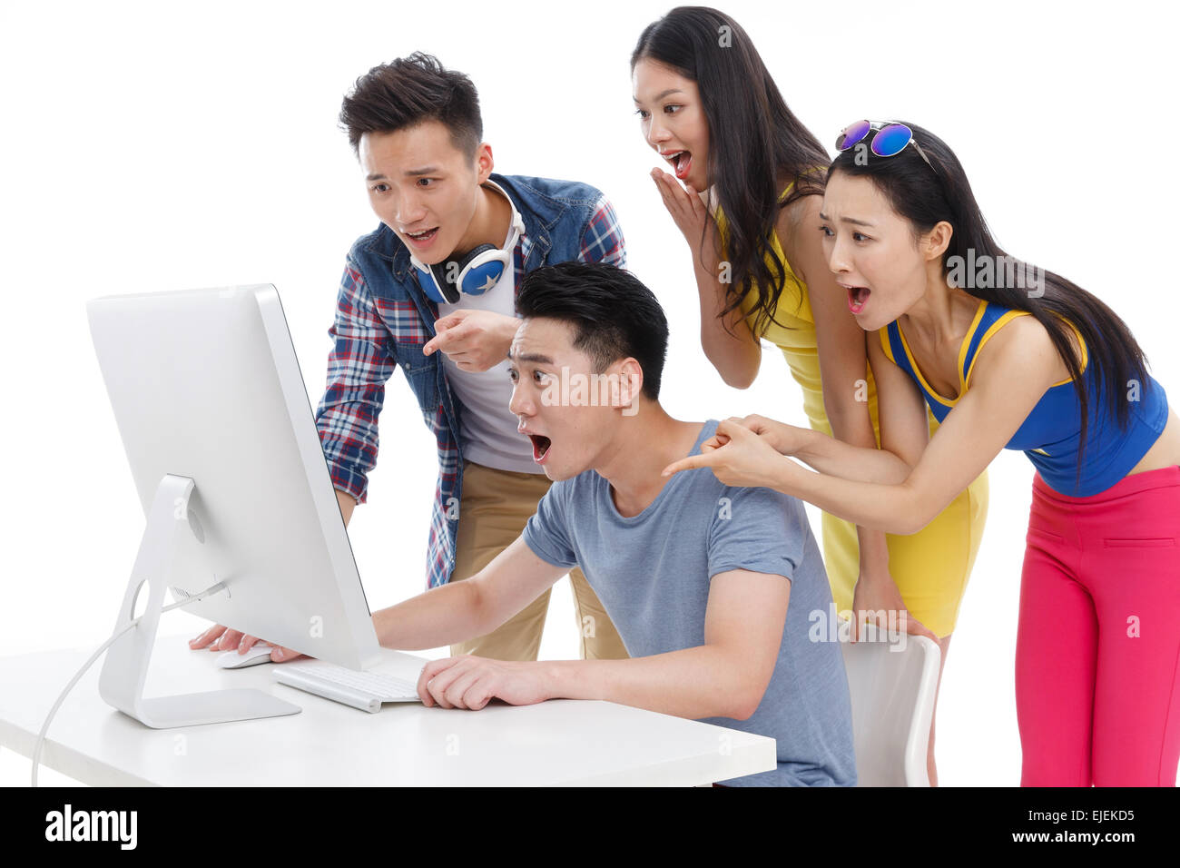 Monitor friendship human hi-res stock photography and images - Alamy