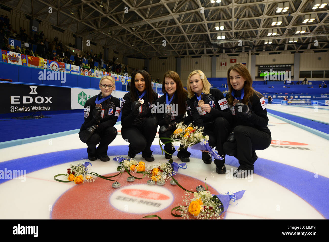 Sapporo, Hokkaido, Japan. 22nd Mar, 2015. Russia team group (RUS ...