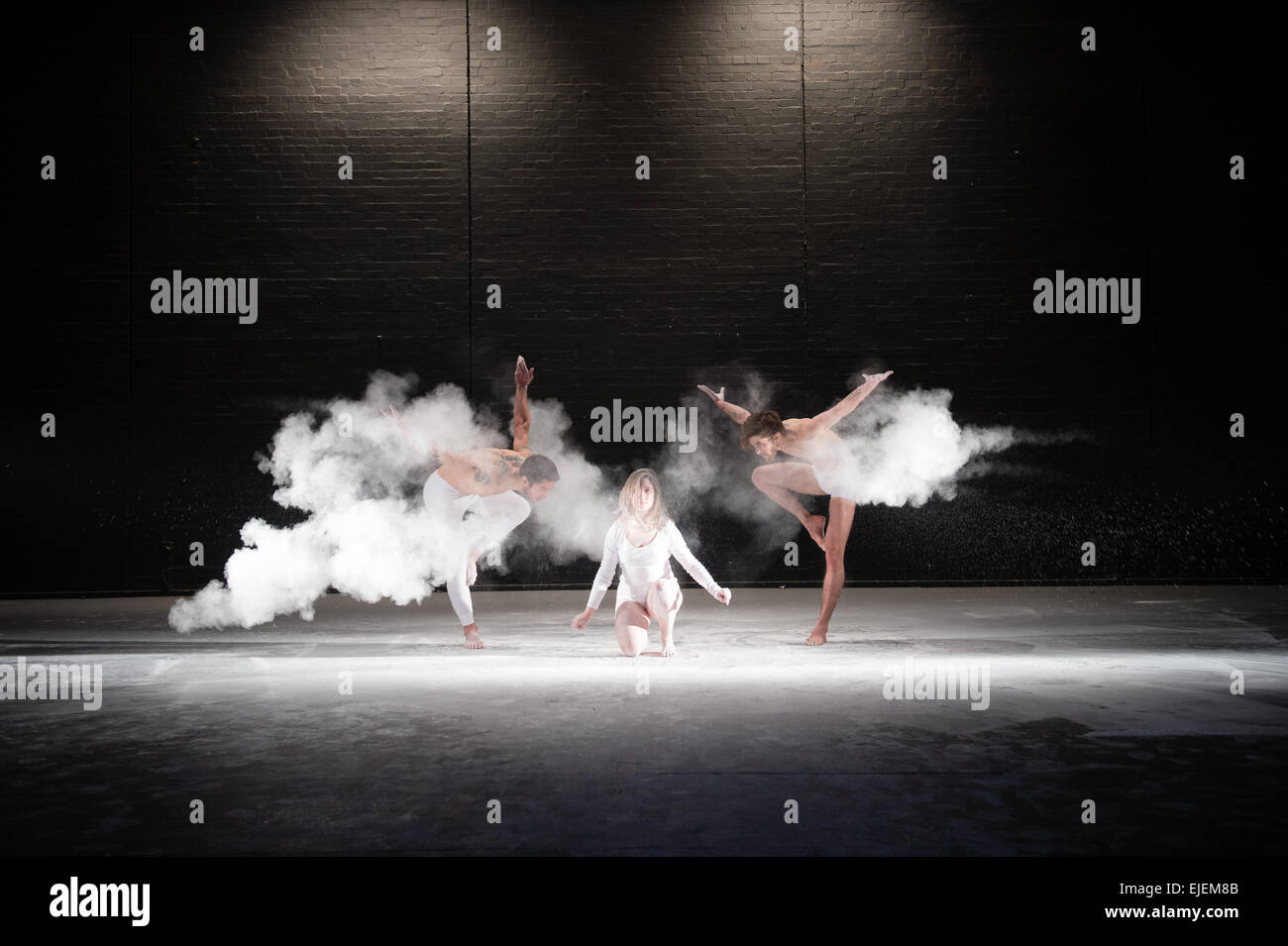 Aberystwyth, Wales, UK. 16th March, 2015. 'Dancing in the Dust ...