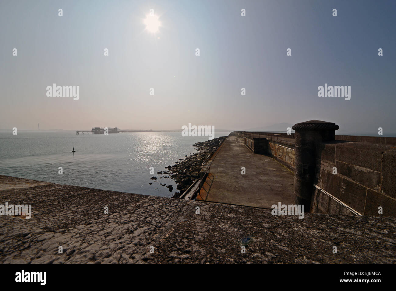 Holyhead Harbour Anglesey North Wales Uk Stock Photo - Alamy