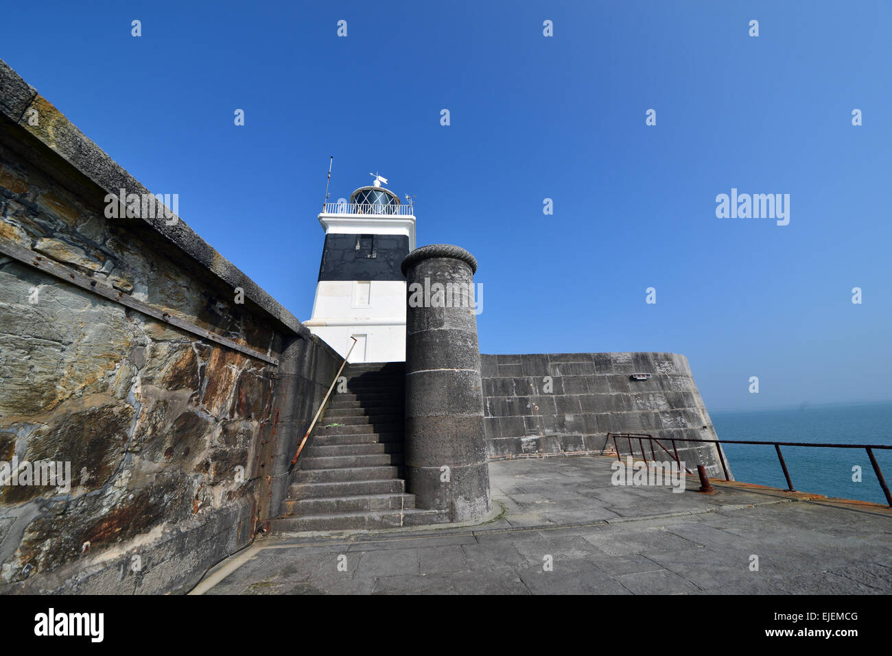 Holyhead Harbour Anglesey North Wales Uk Stock Photo - Alamy