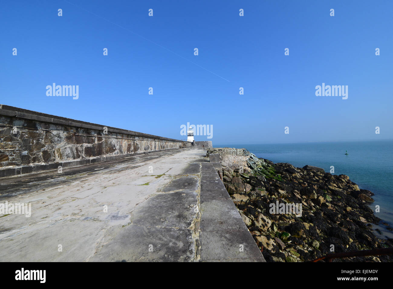 Holyhead Harbour Anglesey North Wales Uk Stock Photo - Alamy