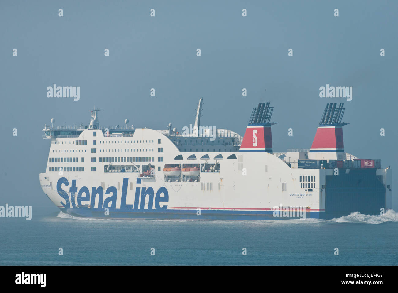 Holyhead Harbour Anglesey North Wales Uk Stena line ferries Stena ...
