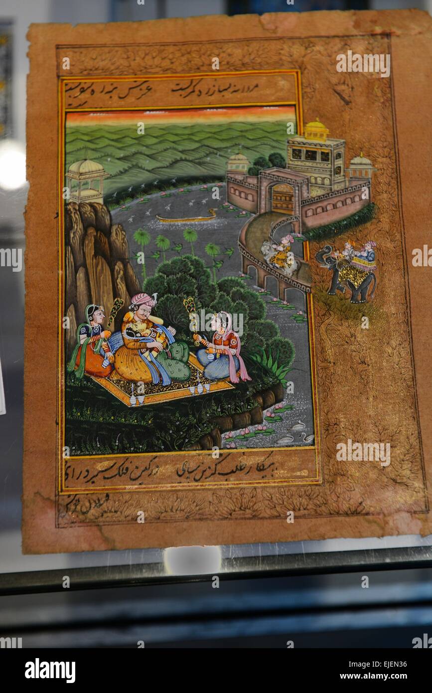 Miniature painting india hi-res stock photography and images - Alamy