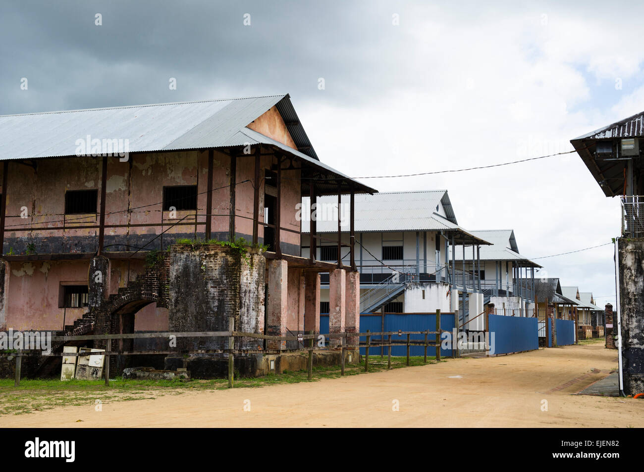 Le Camp de la Transportation, prison famous from the film Papillon ...