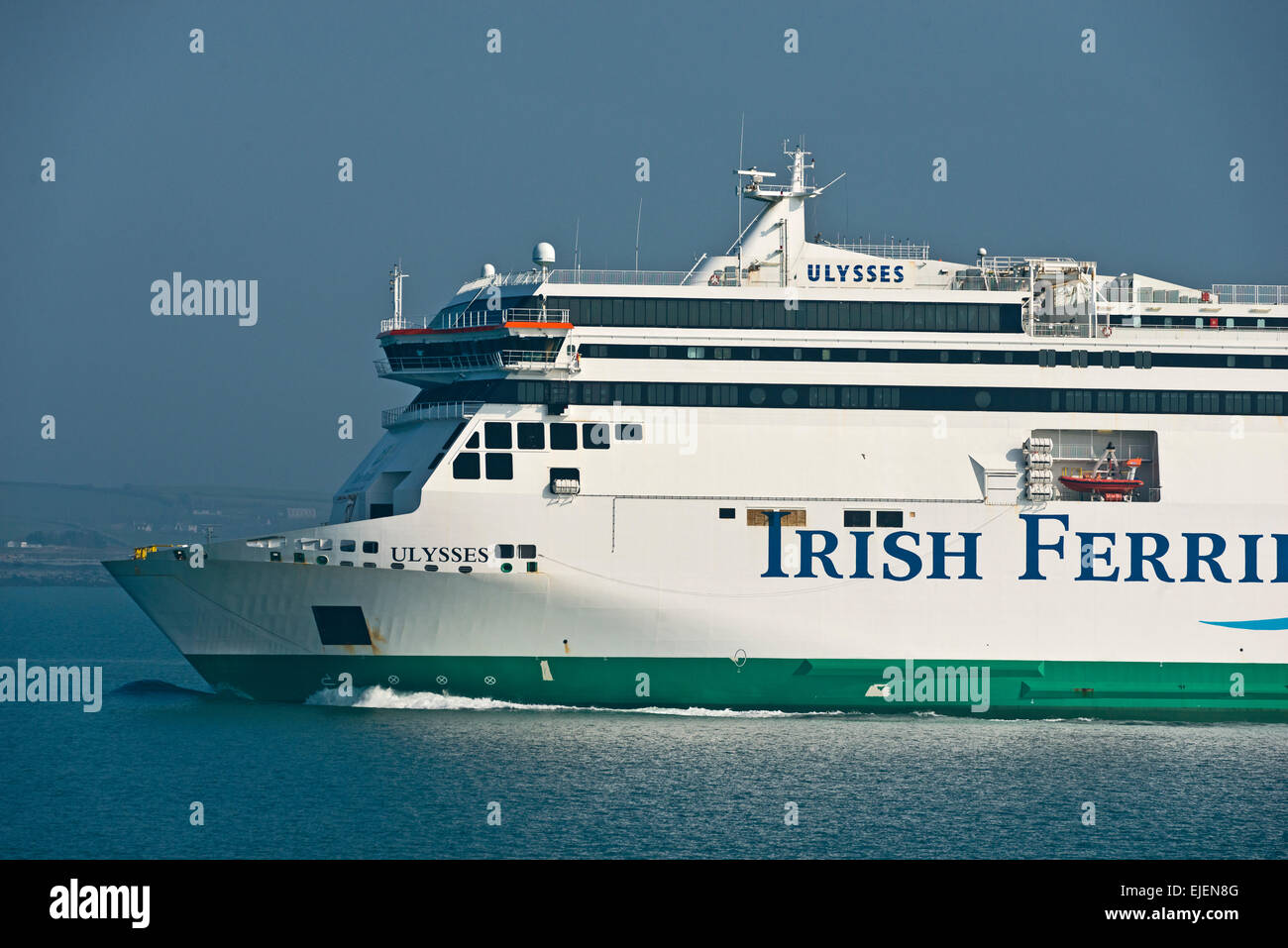Holyhead Harbour Anglesey North Wales Uk Stock Photo - Alamy