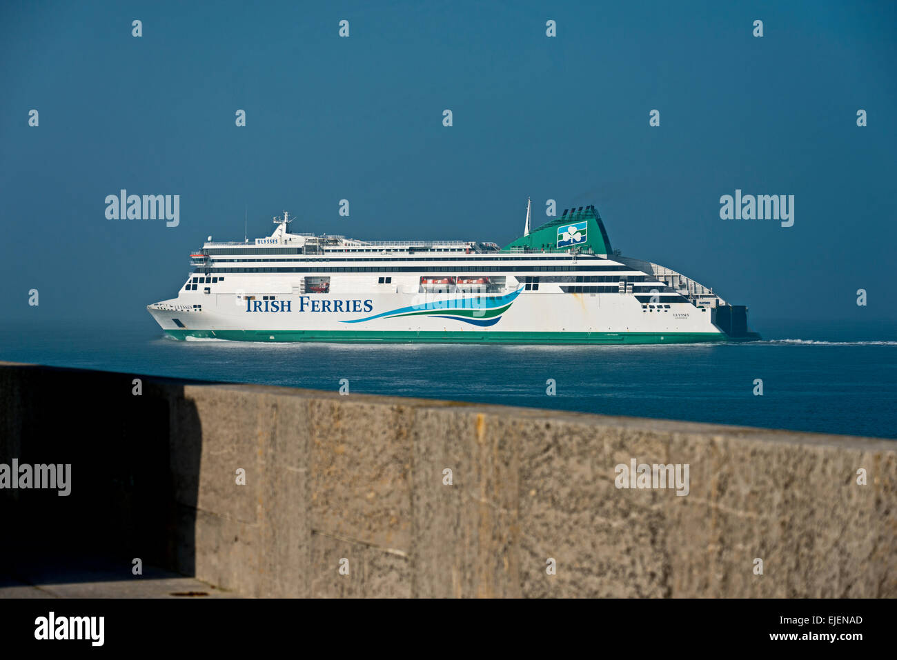 Holyhead Harbour Anglesey North Wales Uk Stock Photo - Alamy