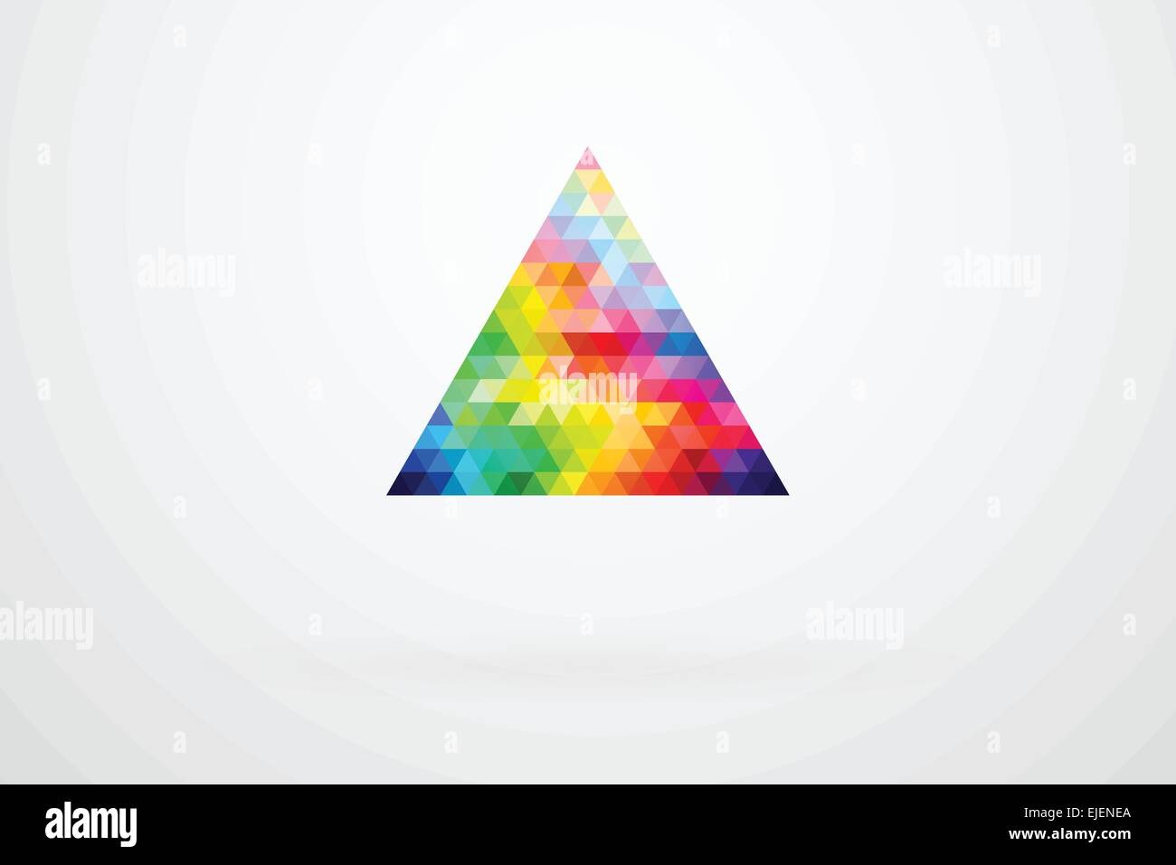 Triangle Color Palette Guide Spectrum Vector Stock Vector Image & Art ...
