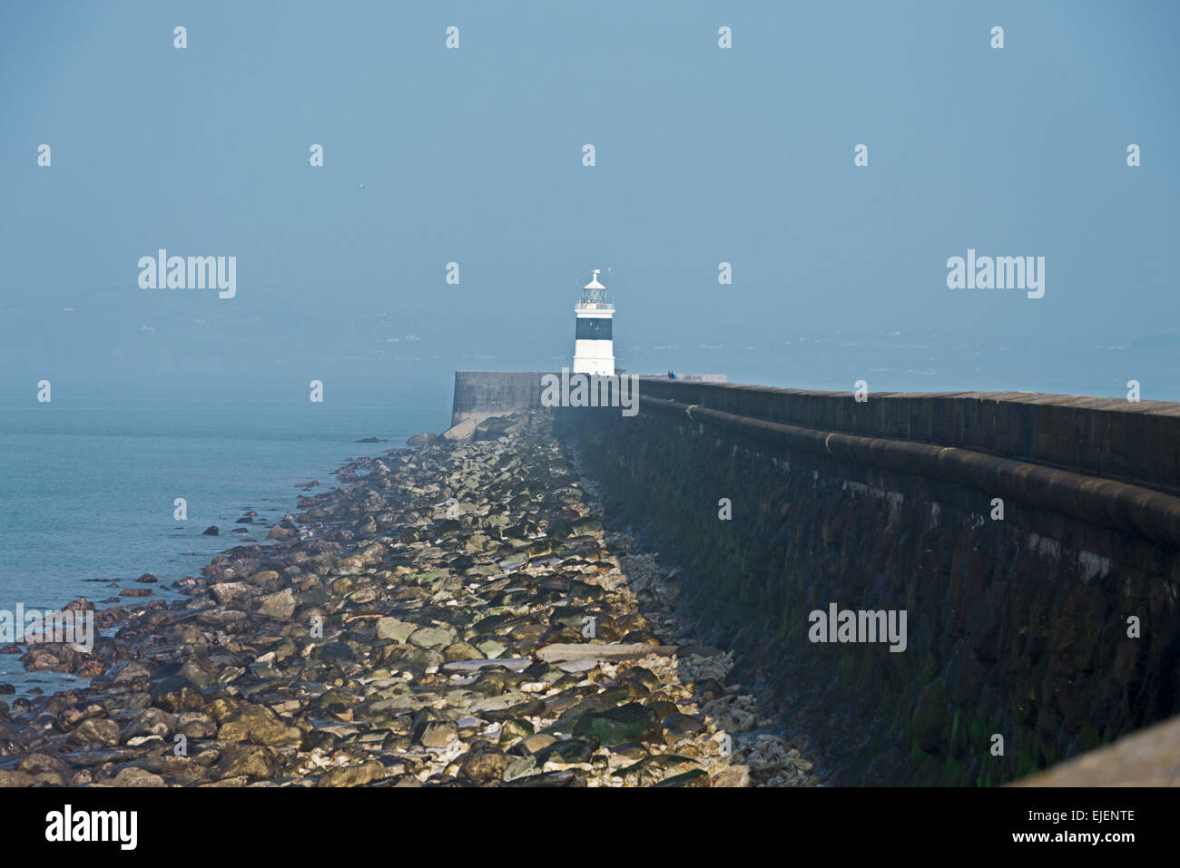 Holyhead Harbour Anglesey North Wales Uk Stock Photo - Alamy