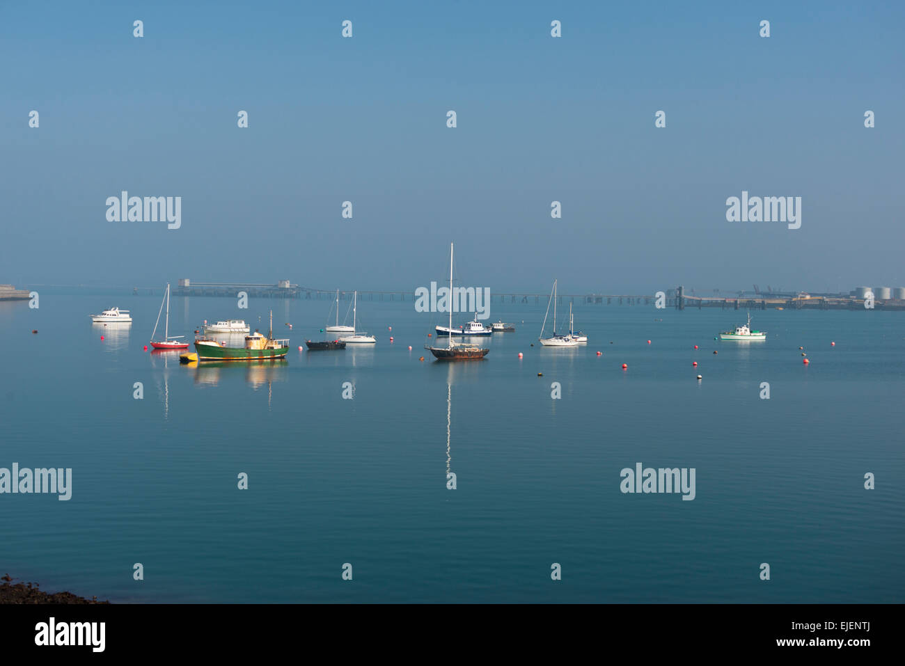 Holyhead Harbour Anglesey North Wales Uk Stock Photo - Alamy
