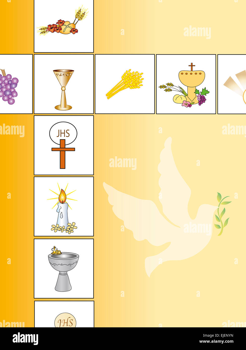 Bible dove icon religion god hi-res stock photography and images - Alamy