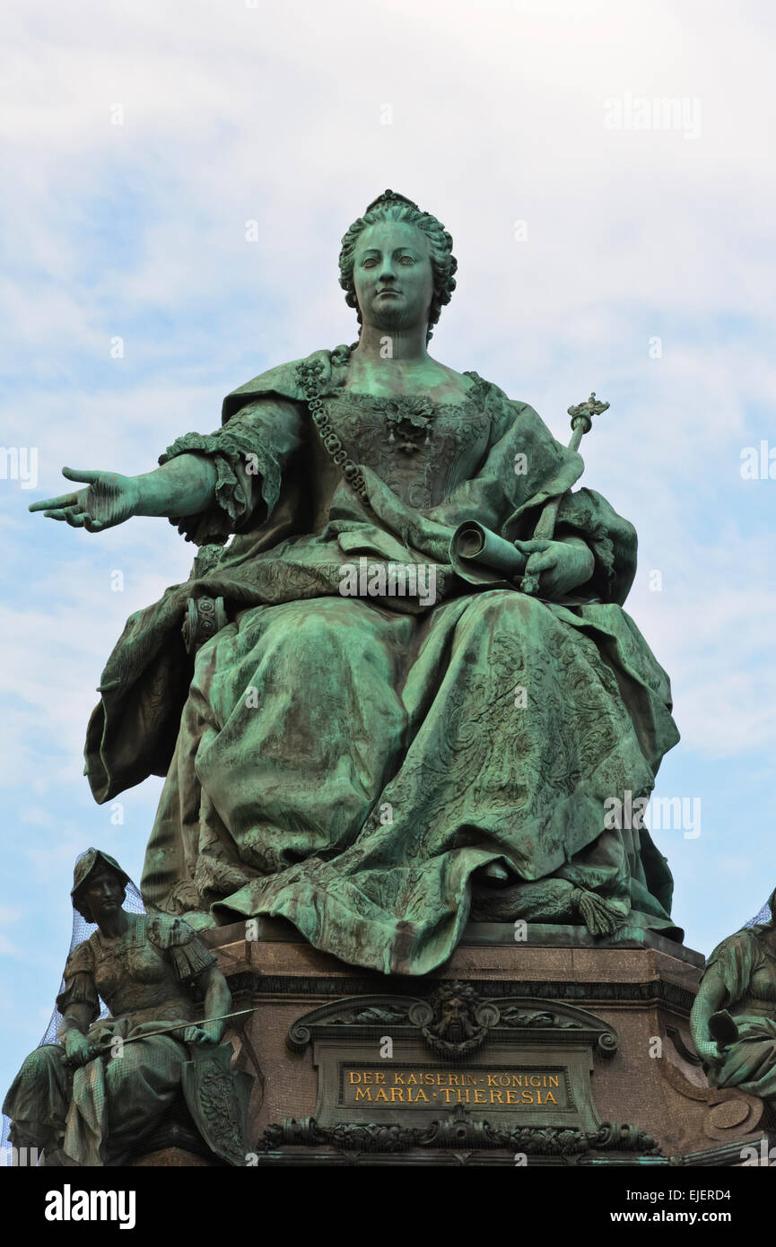 Maria theresa statue hi-res stock photography and images - Alamy