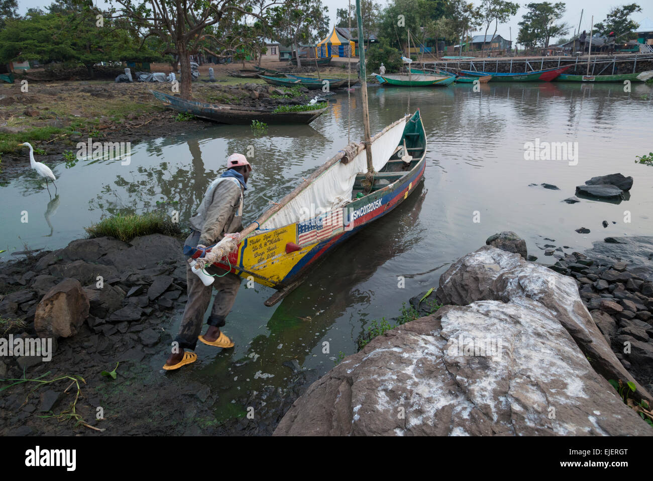 Dunga beach , kisumu hi-res stock photography and images - Alamy