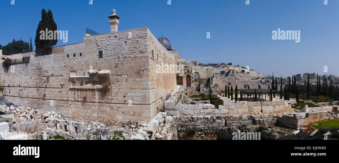 Jerusalem ruins hi-res stock photography and images - Alamy