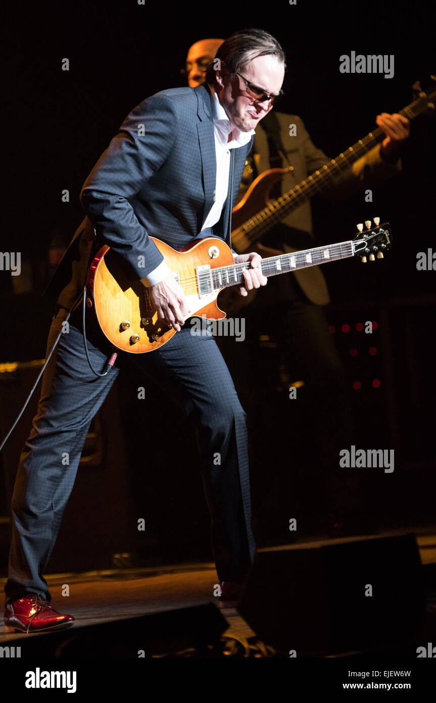 London. UK. American blues guitarist Joe Bonamassa performs his 4th and ...
