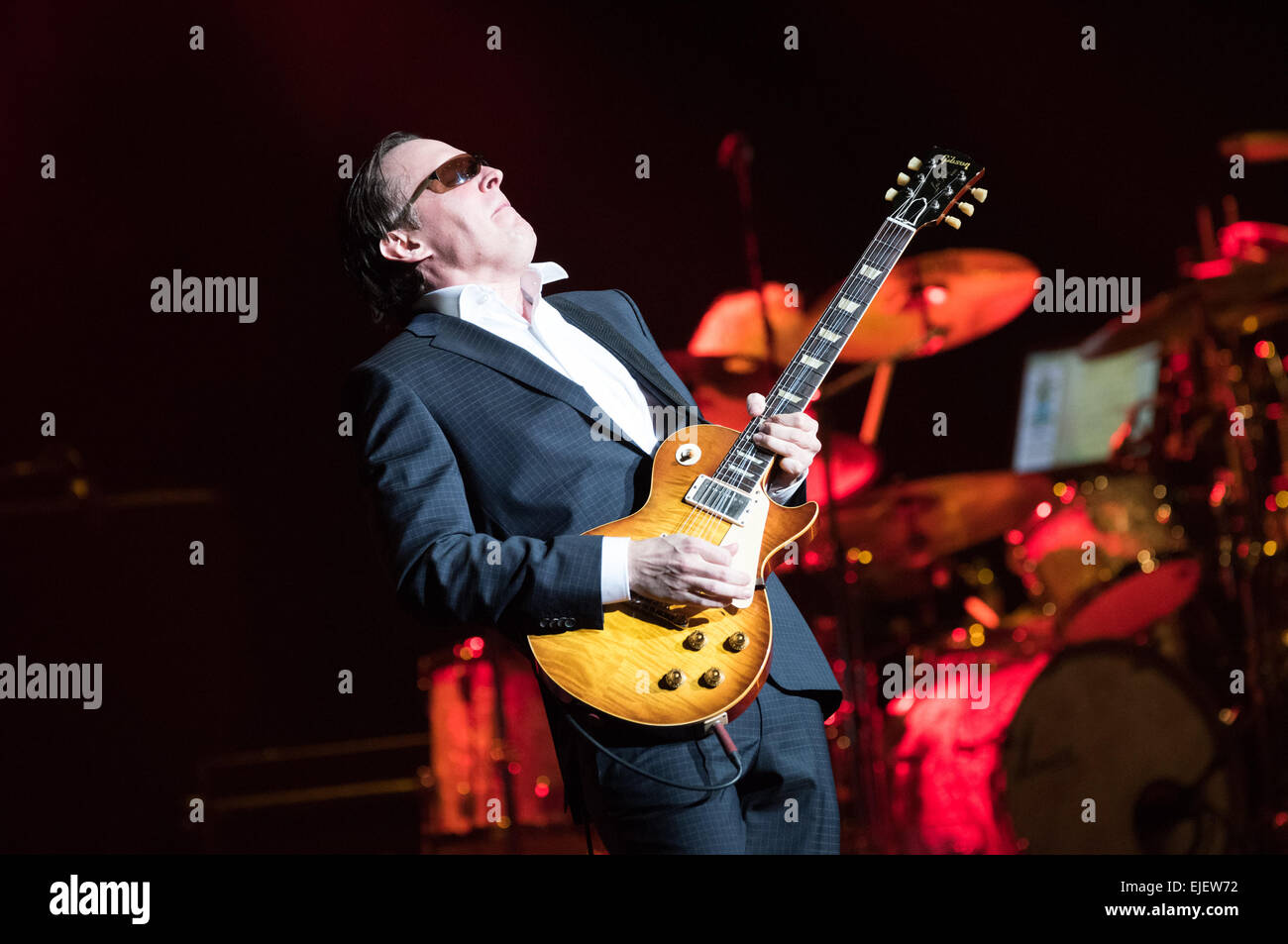London. UK. American blues guitarist Joe Bonamassa performs his 4th and ...