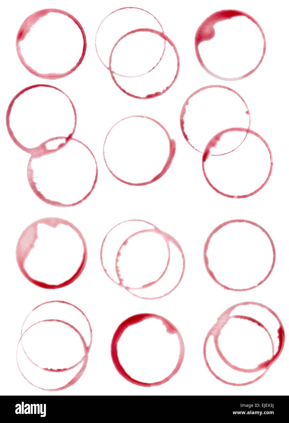 Juice stain rings hi-res stock photography and images - Alamy