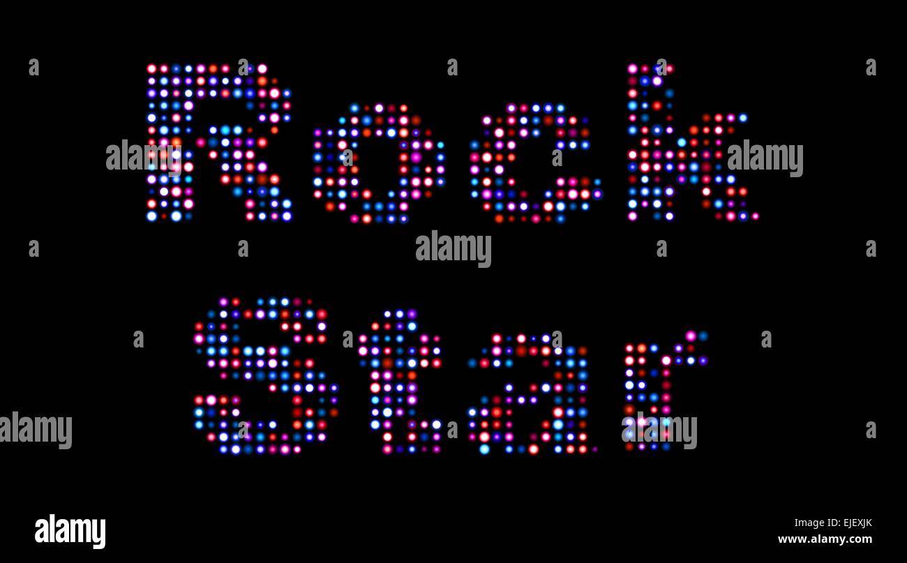 Rock star symbol icon hi-res stock photography and images - Alamy