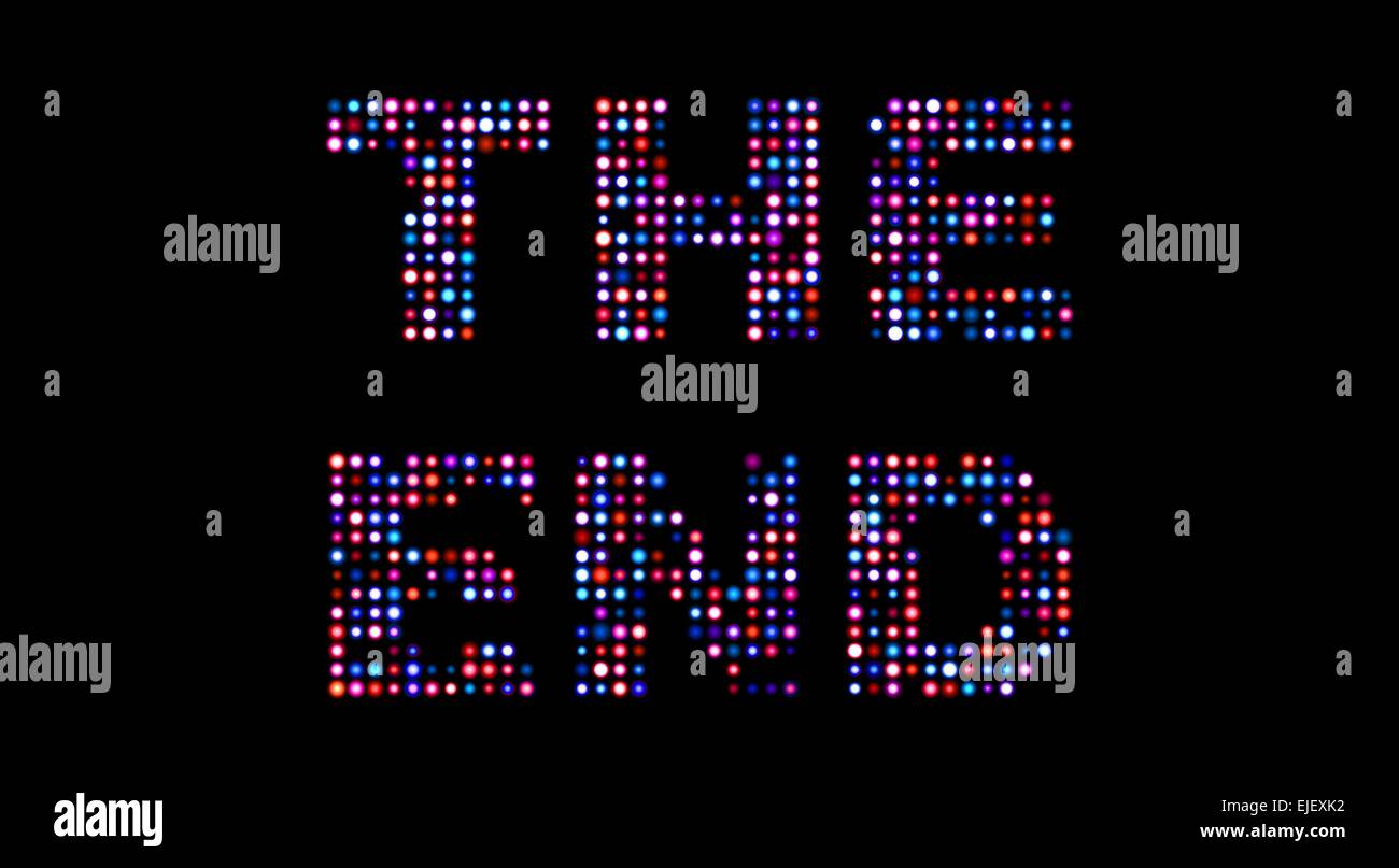 Game over led text hi-res stock photography and images - Alamy