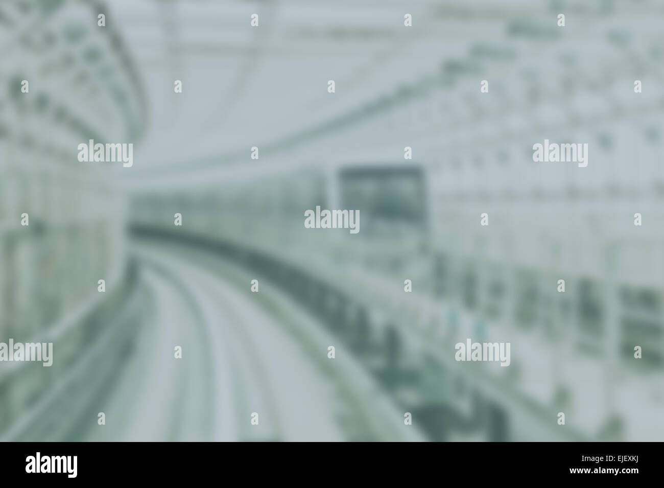 Blurred background of tracks and train. Suitable background for most ...