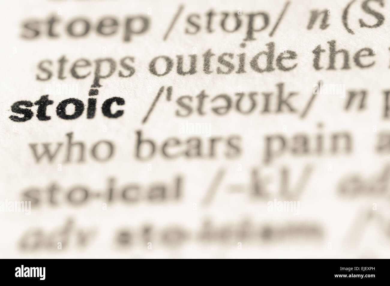 Stoic hi-res stock photography and images - Alamy