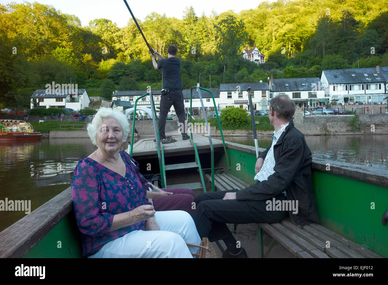 Hand ferry river wye symonds hi-res stock photography and images - Alamy