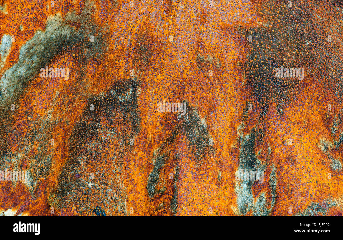 Rust pattern on steel Stock Photo - Alamy
