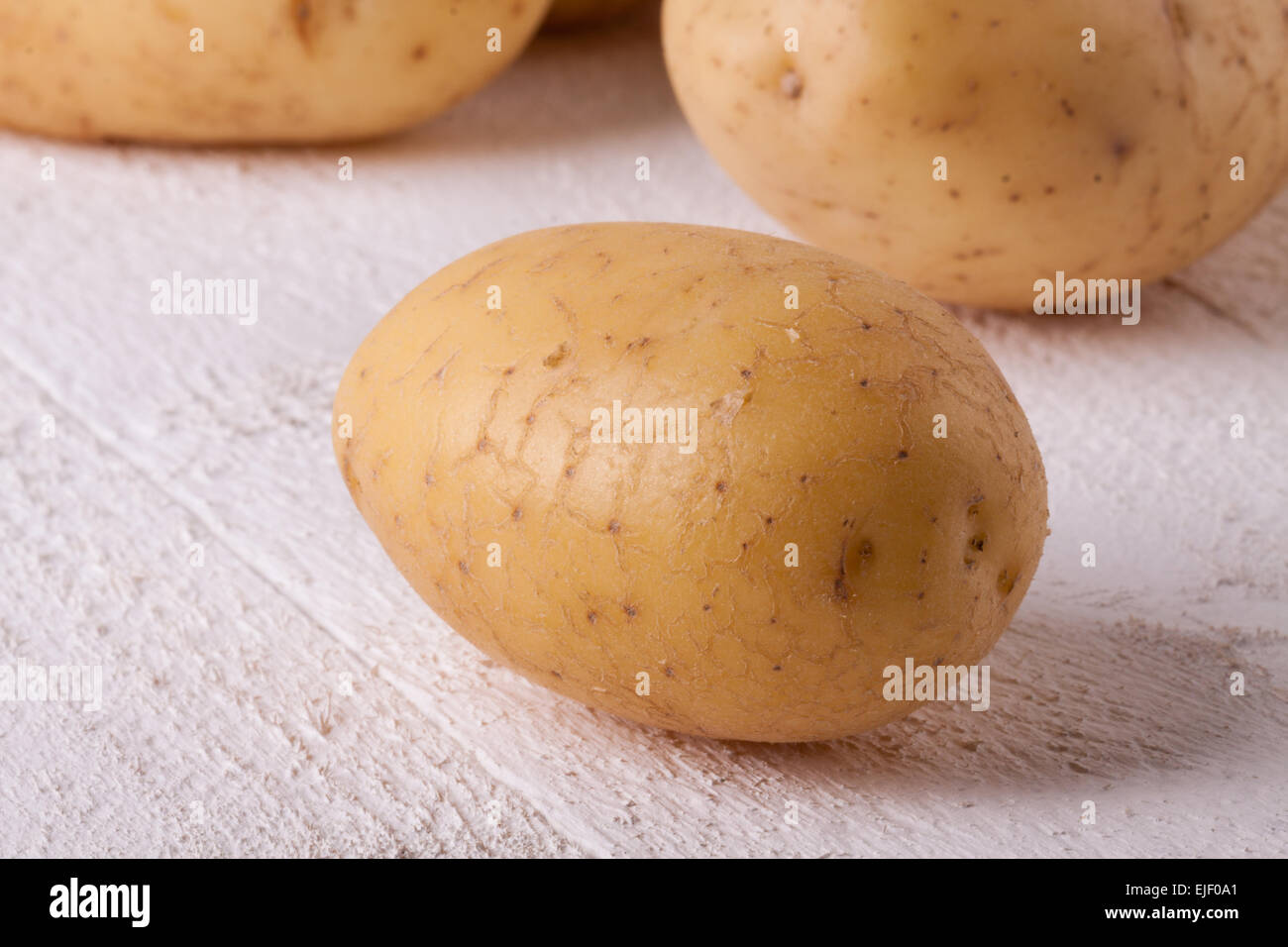 Farm fresh washed whole potatoes for a healthy nutritious cooking ...
