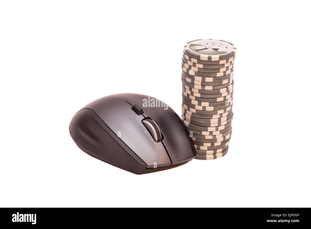 Computer at risk Cut Out Stock Images & Pictures - Alamy