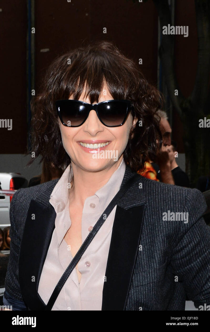 Milan Fashion Week Spring/Summer 2015 - Giorgio Armani - Arrivals Where ...