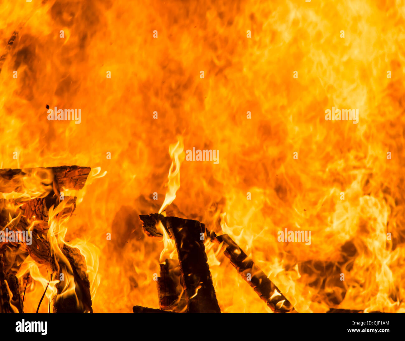 Yellow Fire Flames Yellow Fires With Flames Isolated Unique Photo