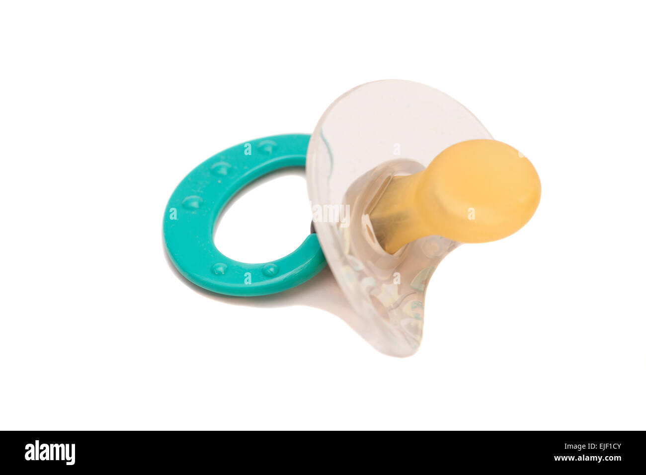 Dummy or pacifier isolated on white Stock Photo - Alamy
