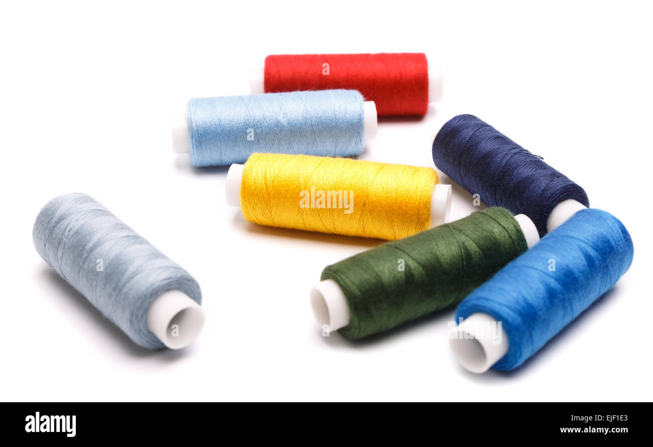 coils with threads Stock Photo - Alamy