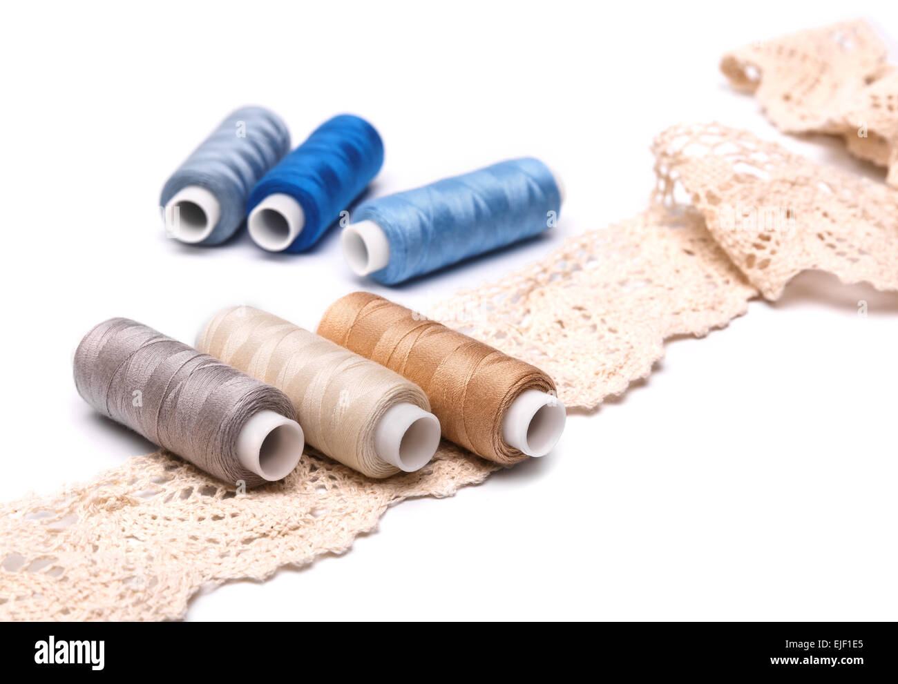 coils with threads Stock Photo - Alamy
