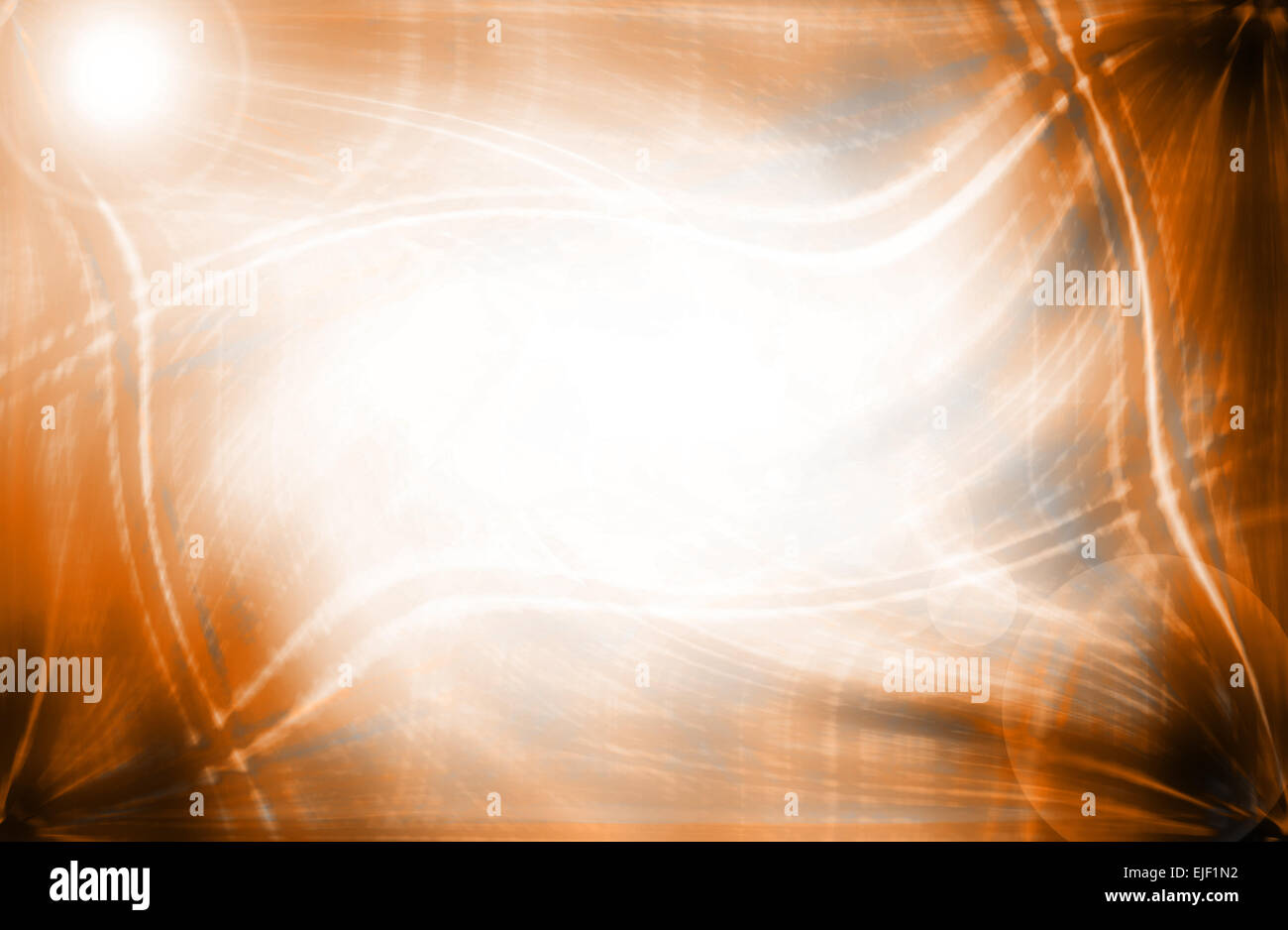 abstract orange background with motion ray technology Stock Photo - Alamy