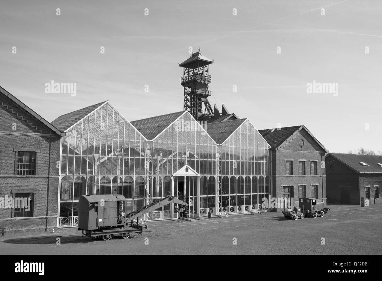 Old Black White Colliery High Resolution Stock Photography and Images ...