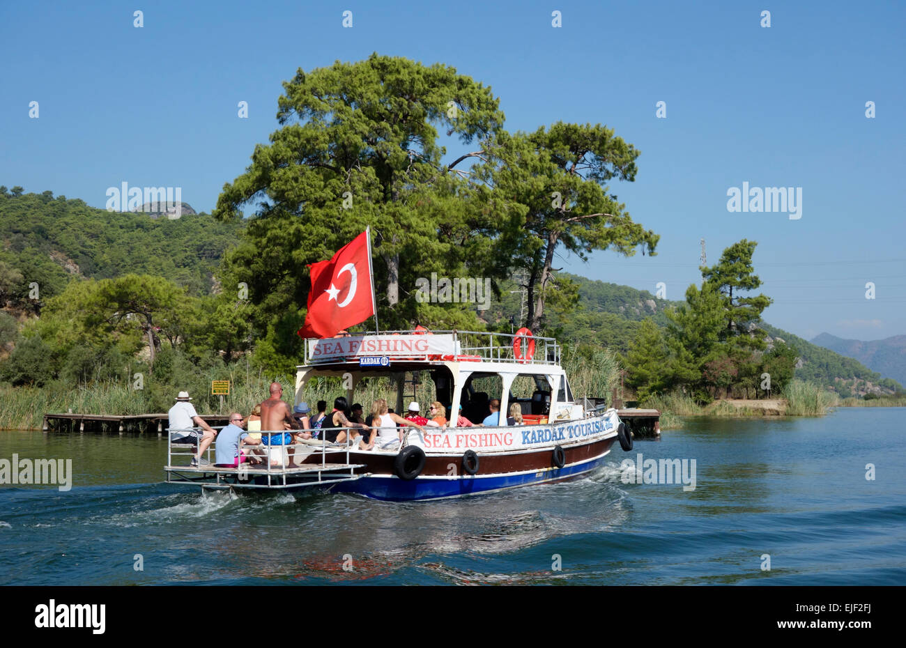 Women on boat turkey hi-res stock photography and images - Alamy
