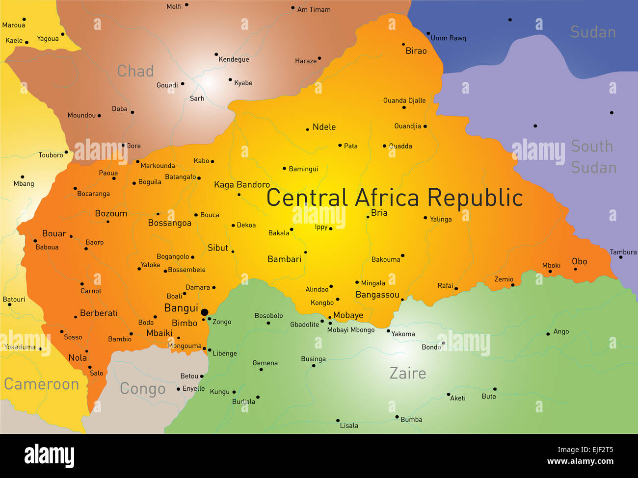 Central Africa Republic Stock Photo - Alamy