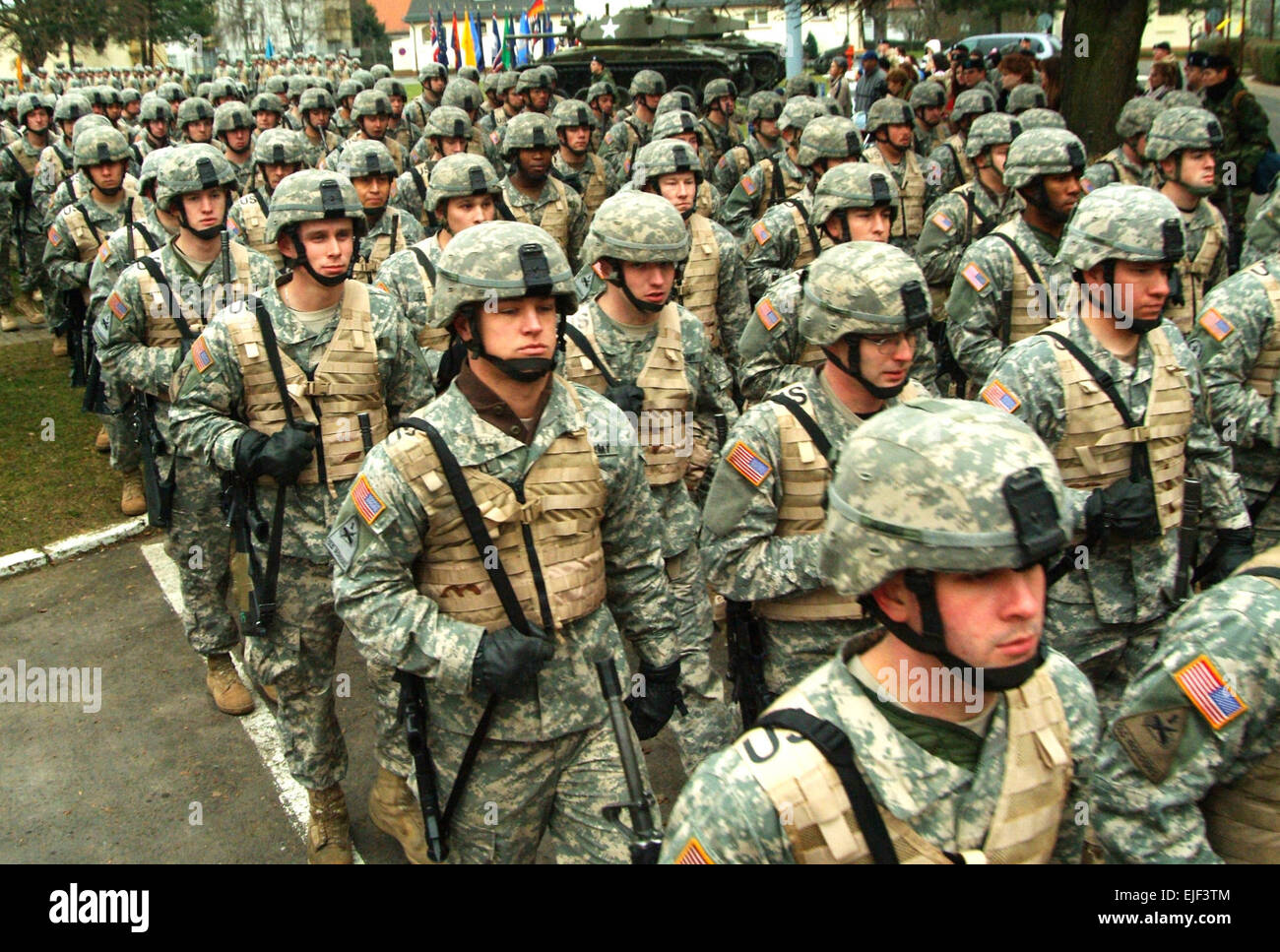 1st Brigade Combat Team, 1st Armored Division held a Deployment Stock ...