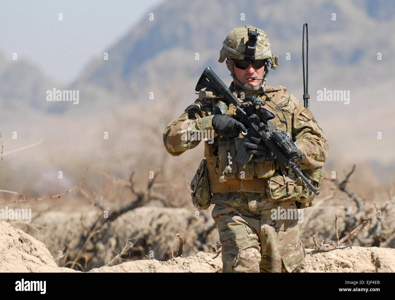 Army 1st Sgt. Raymond Dakos assigned to 1-66th Armor, 4th Infantry ...
