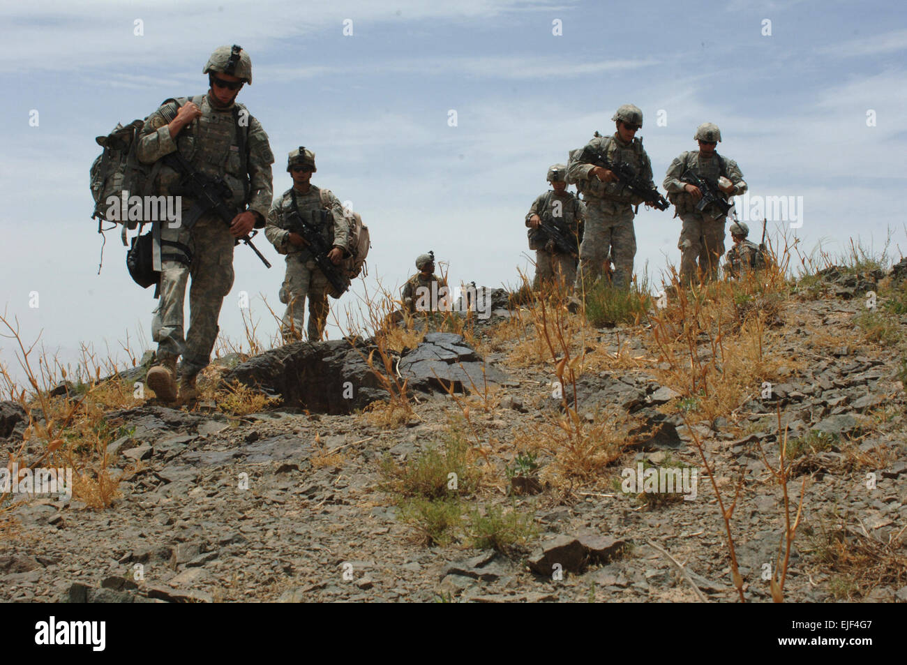 U.S. Army Soldiers from 2nd Battalion, 508th Parachute Infantry ...